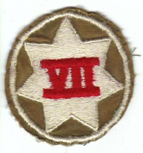 Unusual 7th Corps patch - ARMY AND USAAF - U.S. Militaria Forum