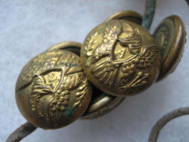 Buttons From an Estate Auction - (1861-1865) AMERICAN CIVIL WAR - The ...