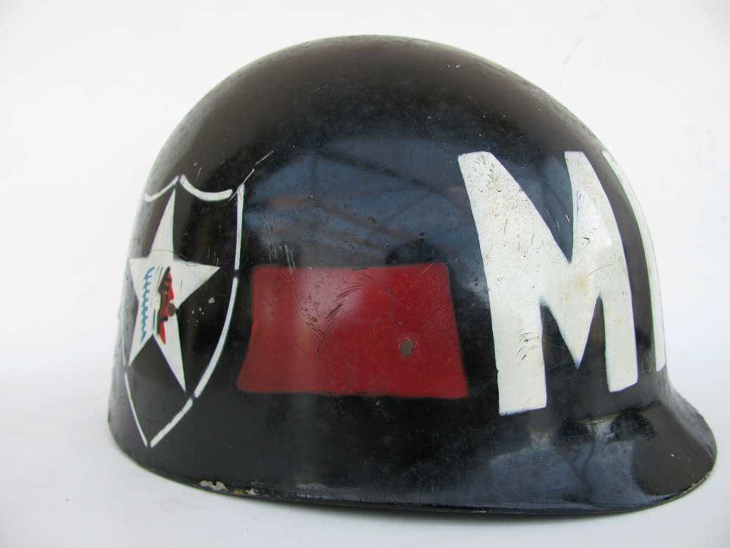 Occupation Era MP Helmet - M-1; M-1C & M-2 HELMETS - U.S. Militaria Forum