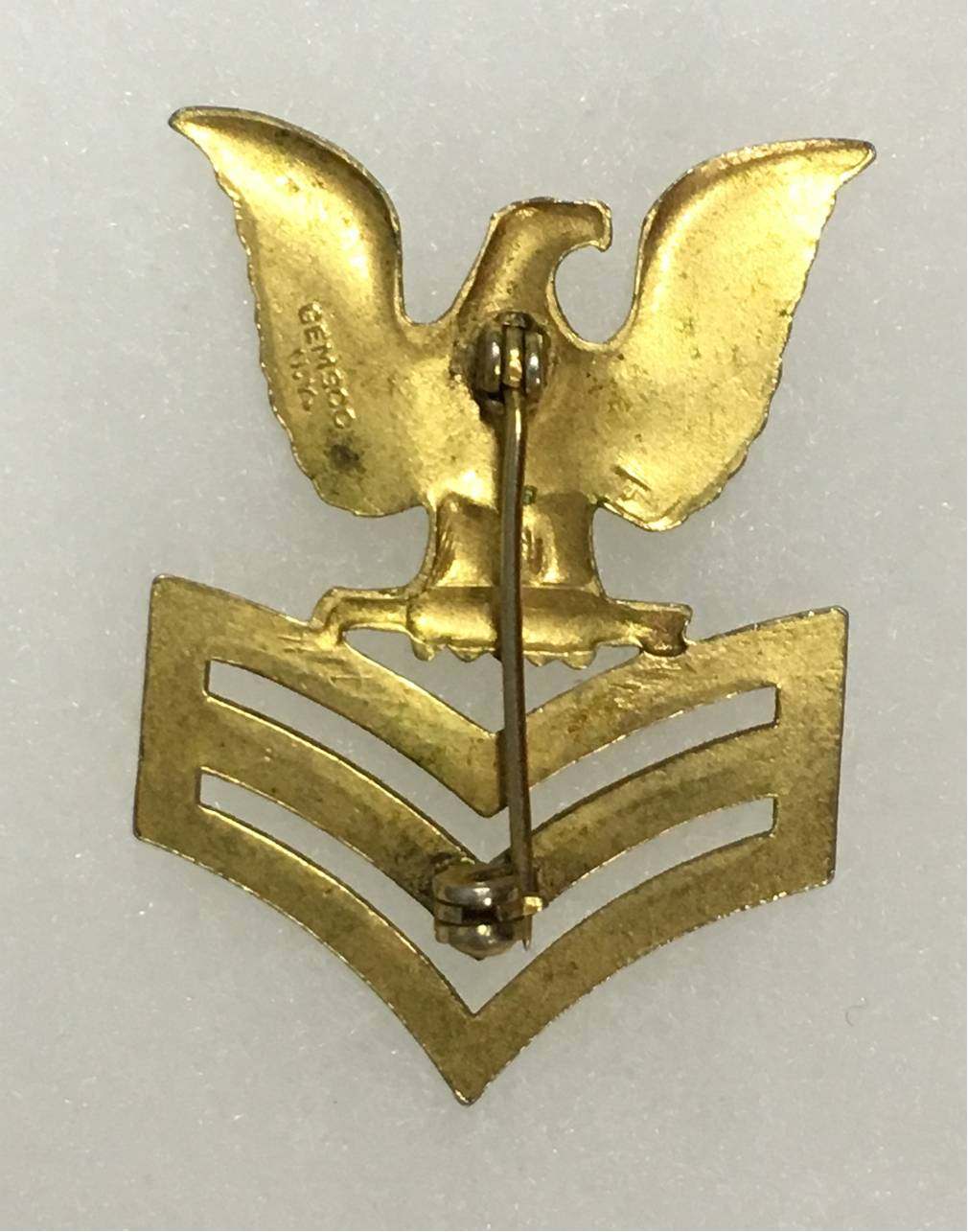 Navy Gemsco Rank Insignia, PO1 - NAVY, COAST GUARD AND OTHER SEA ...