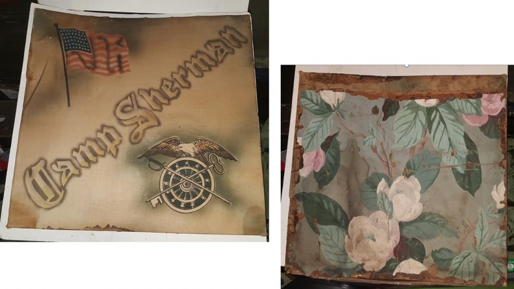 Camp Sherman Sign - EPHEMERA, PHOTOGRAPHS & MILITARY ARTWORK - U.S ...