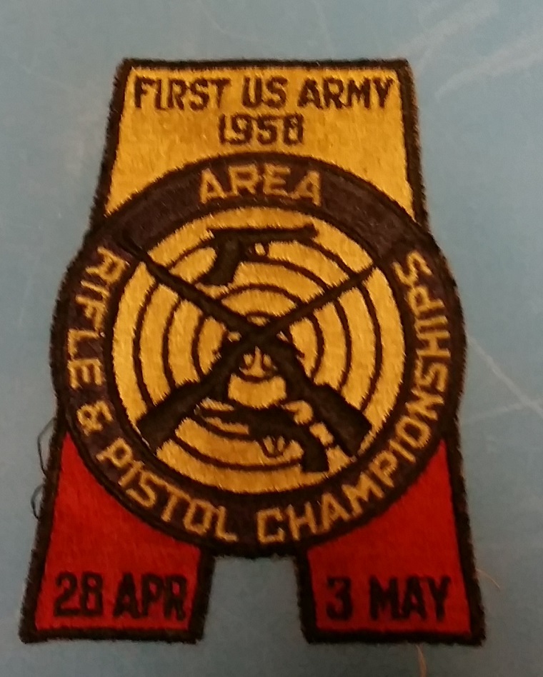 BIG Shooting Patches: Army Rifle & Pistol Teams - ARMY AND USAAF - U.S ...