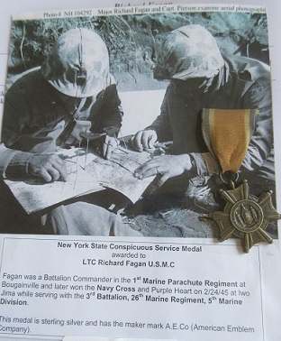 The New York Conspicuous Service Cross. - MEDALS & DECORATIONS - U.S ...