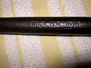 Late Dated Lyons Pattern Picket Pin "1910" - FIELD & PERSONAL GEAR ...