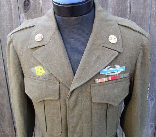WWII 9th Infantry Division Ike Jacket - UNIFORMS - U.S. Militaria Forum