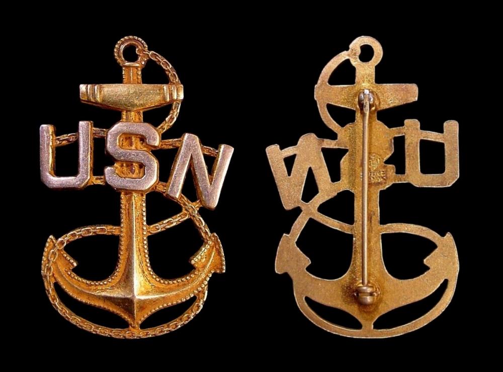 Chief Petty Officer Combination Cover Anchor Collectors - Page 9 - NAVY ...