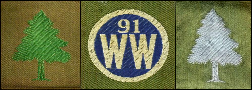 91st Division Patch Variations - (1917-1919) WORLD WAR ONE, RUSSIAN ...