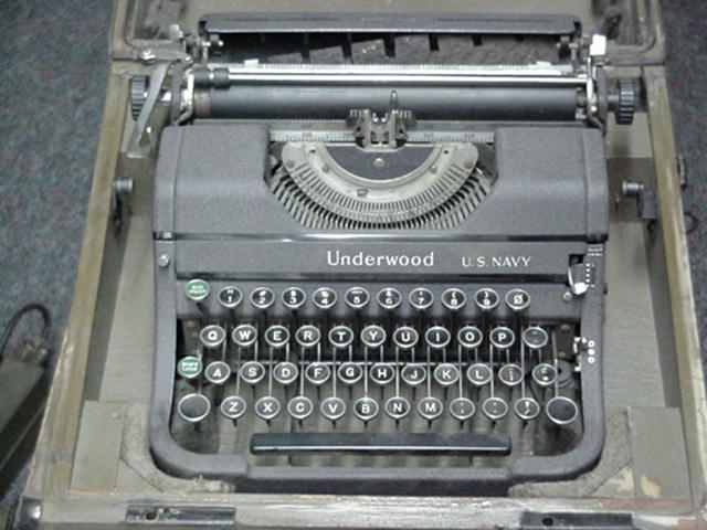 Army typewriter? - BASE/BIVOUAC/CAMP/DEPOT ITEMS - U.S. Militaria Forum