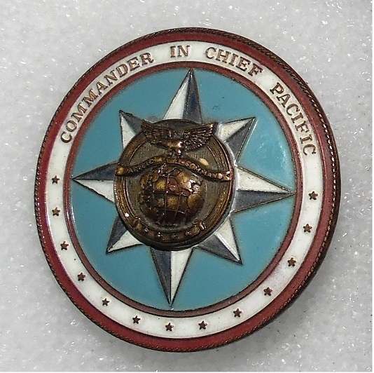 Navy Commander in Chief Pacific Badge - BADGES, AWARDS, DUI, AND COLLAR ...