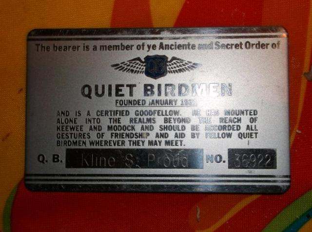 A Quiet Birdmen Wing - WING BADGES - U.S. Militaria Forum