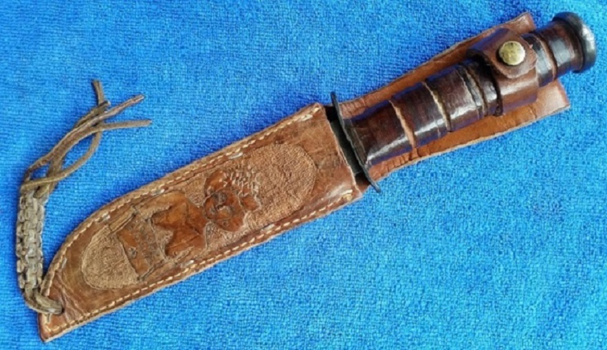 Tooled "Trench Art" MK2 Sheath - EDGED WEAPONS - U.S. Militaria Forum