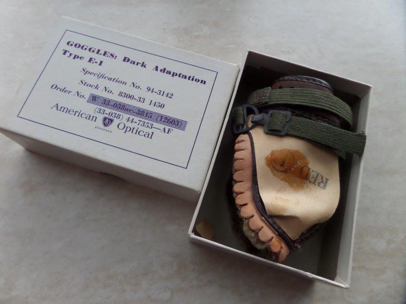 Airborne Goggles - M-1; M-1C & M-2 HELMETS - U.S. Militaria Forum