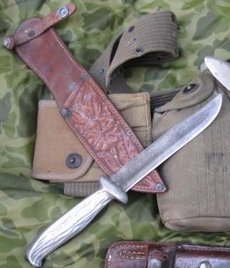 Tooled "Trench Art" MK2 Sheath - EDGED WEAPONS - U.S. Militaria Forum