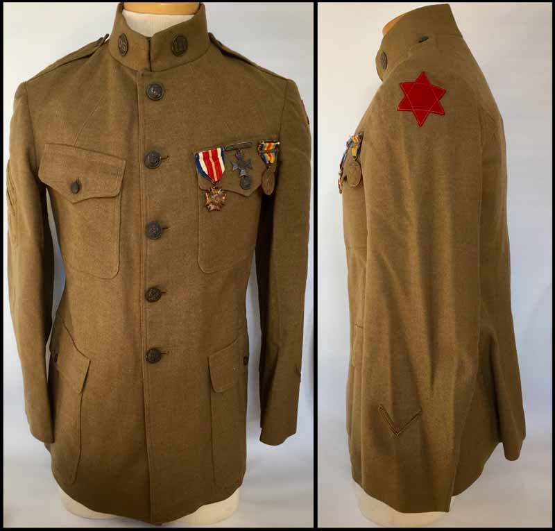 WWI 318th Engineer Regiment Grouping - French Made Uniform - GROUPINGS ...
