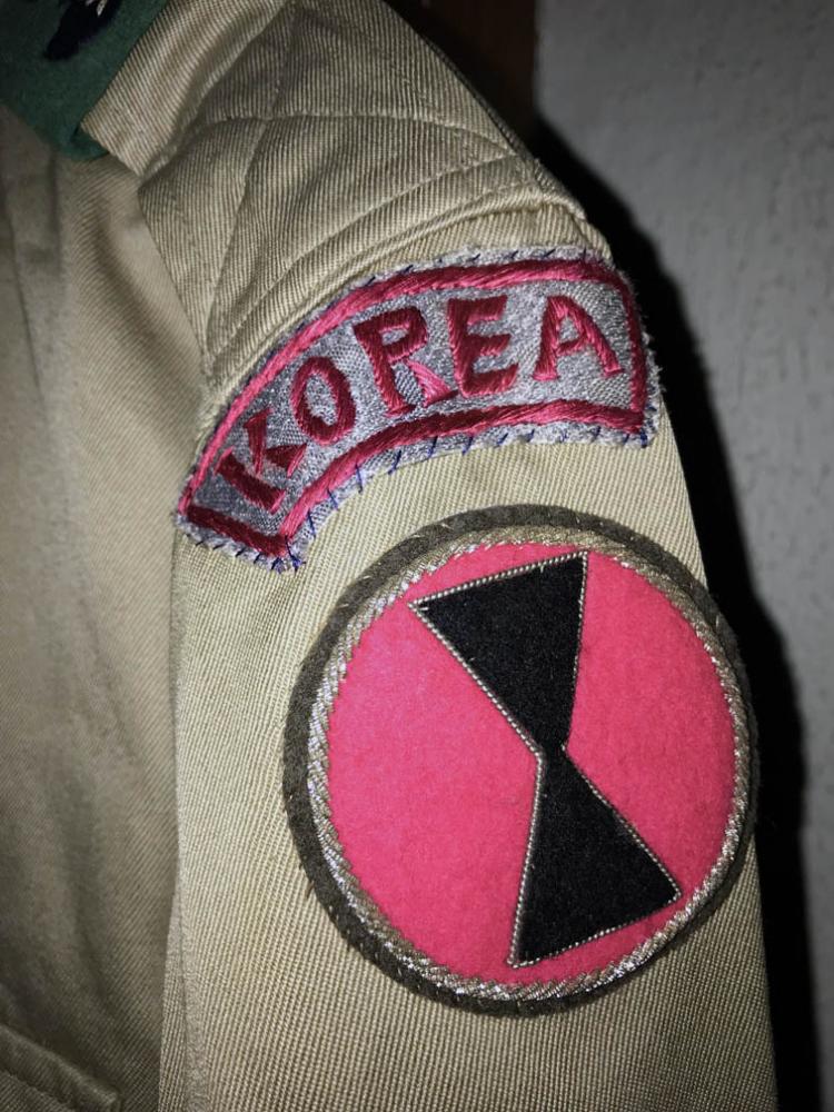 Patches with KOREA tabs - ARMY AND USAAF - U.S. Militaria Forum