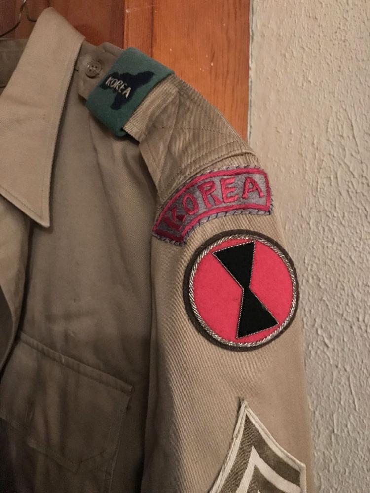 Patches with KOREA tabs - ARMY AND USAAF - U.S. Militaria Forum