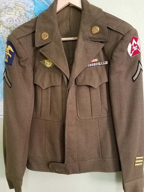 Another Enginner Special Brigade uniform- felt SSI - UNIFORMS - U.S ...