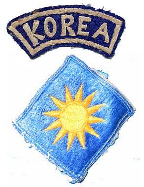 Patches with KOREA tabs - ARMY AND USAAF - U.S. Militaria Forum
