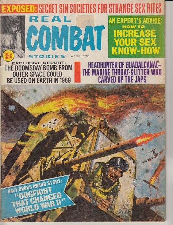 1950'-60's Military Pulp Art from Men's Magazines - HOMEFRONT & THE WAR ...