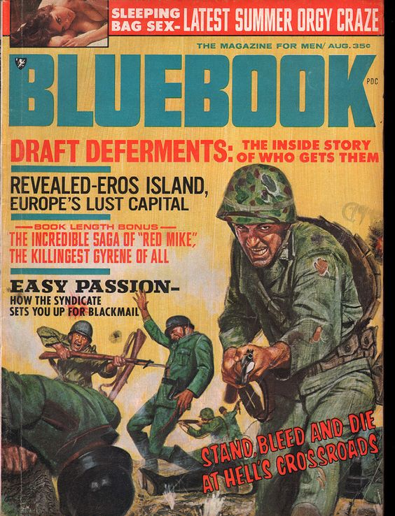 1950'-60's Military Pulp Art from Men's Magazines - HOMEFRONT & THE WAR ...