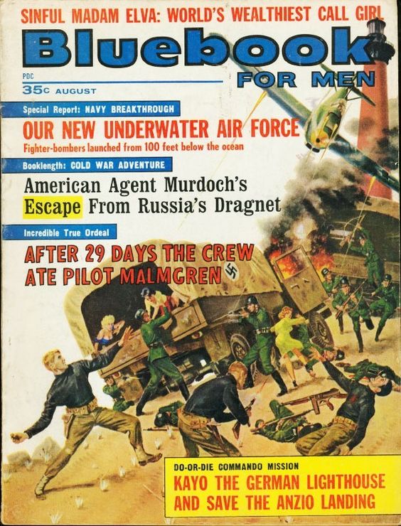 1950'-60's Military Pulp Art from Men's Magazines - HOMEFRONT & THE WAR ...