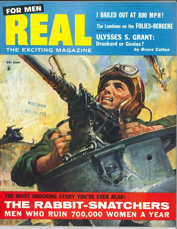 1950'-60's Military Pulp Art from Men's Magazines - HOMEFRONT & THE WAR ...
