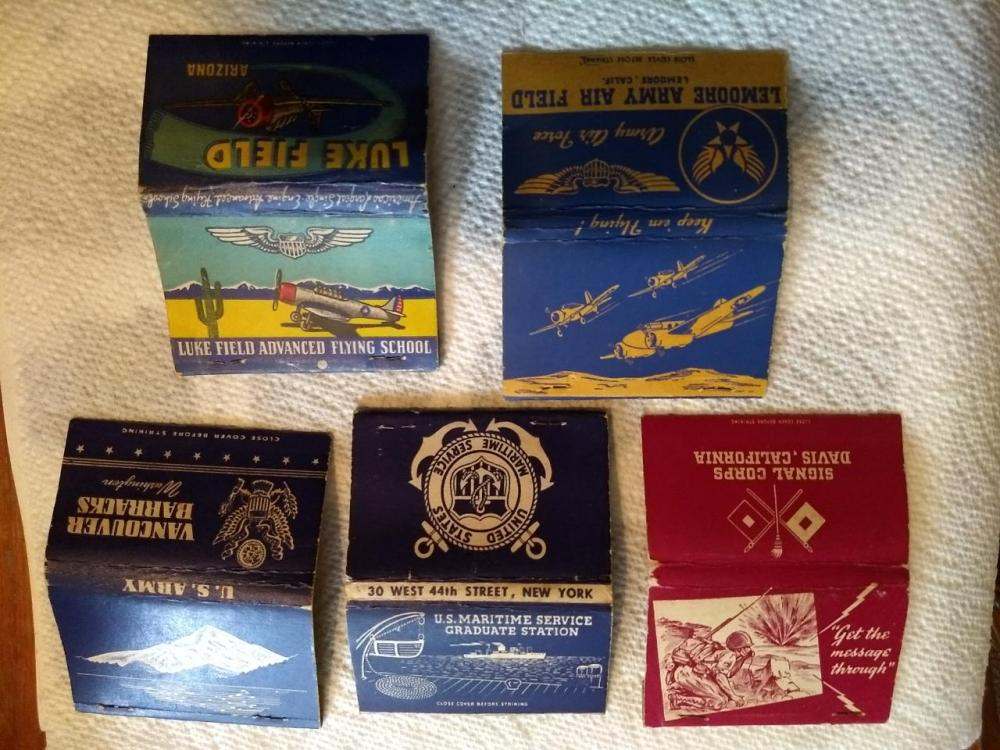 MatchBooks Match Covers - HOMEFRONT & THE WAR EFFORT - U.S. Militaria Forum