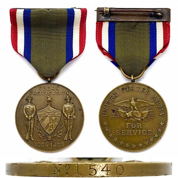 Ref Thread: Cuban Pacification Medal - REFERENCE (Medals & Decorations ...