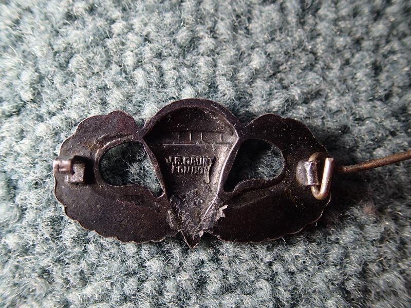 Genuine JR Gaunt Jump Wings? - WING BADGES - U.S. Militaria Forum