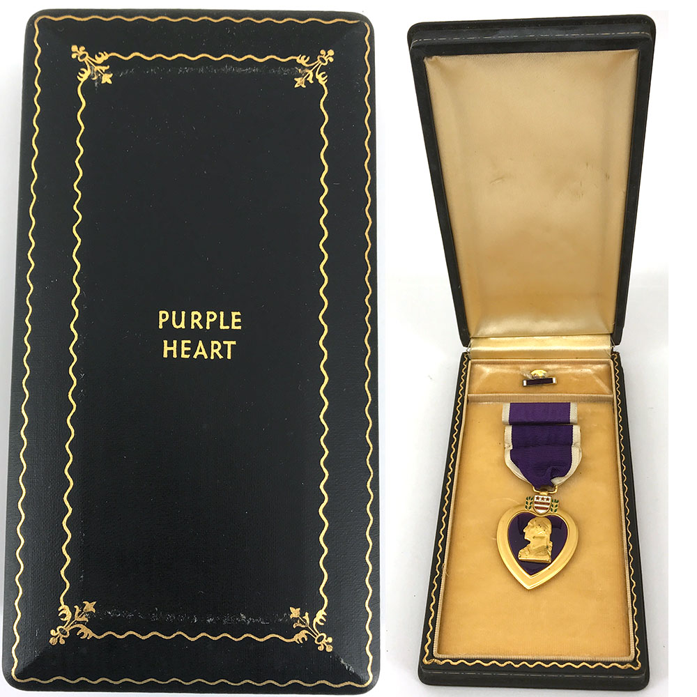 Purple Heart 502nd PIR Lt KIA Bastogne - MEDALS & DECORATIONS - U.S ...
