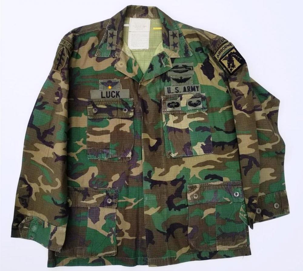 Major General Gary Luck Woodland Camouflage Uniform Set - CAMOUFLAGE ...