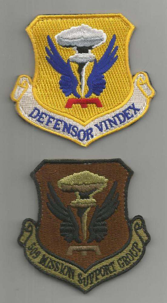 New Whiteman AFB patches - AIR FORCE (USAAF IS WITH ARMY) - U.S ...