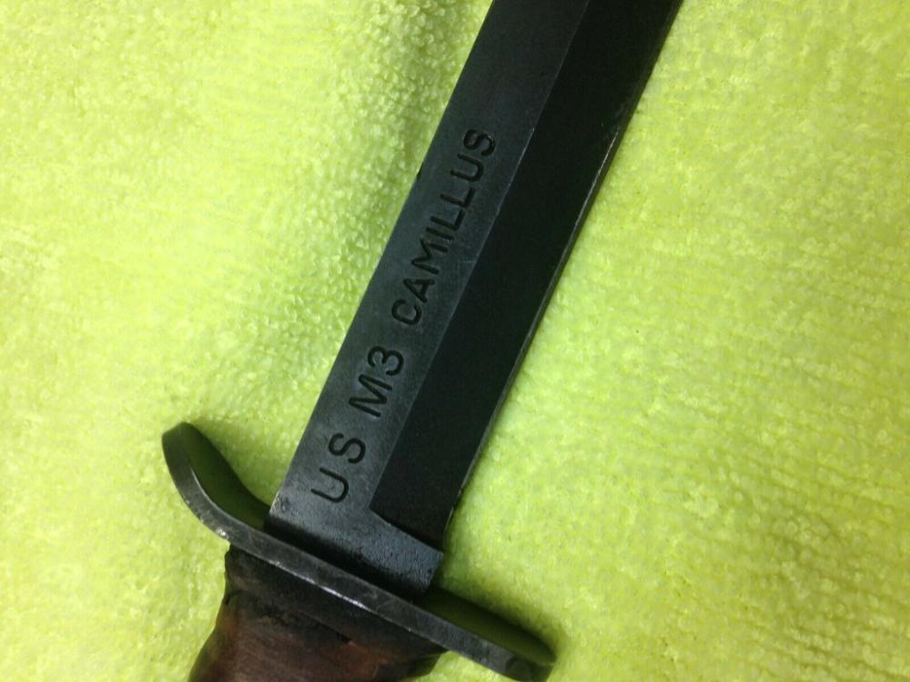 A misrepresented Camillus M3 - EDGED WEAPONS - U.S. Militaria Forum