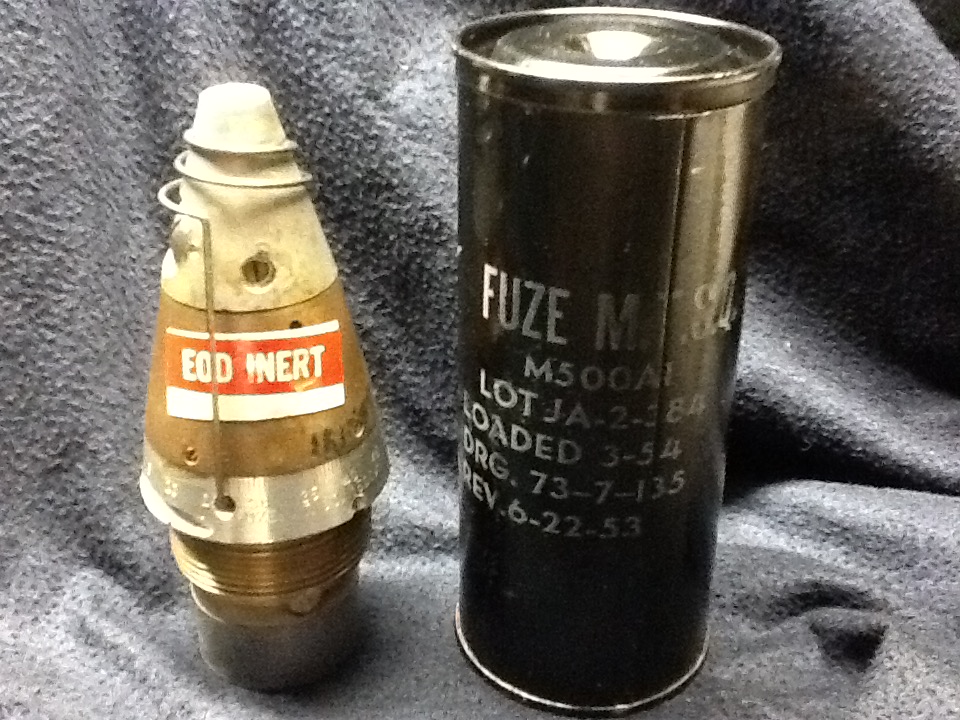 M500 as issued, in the can, fuze w/booster. - FIREARMS - U.S. Militaria ...