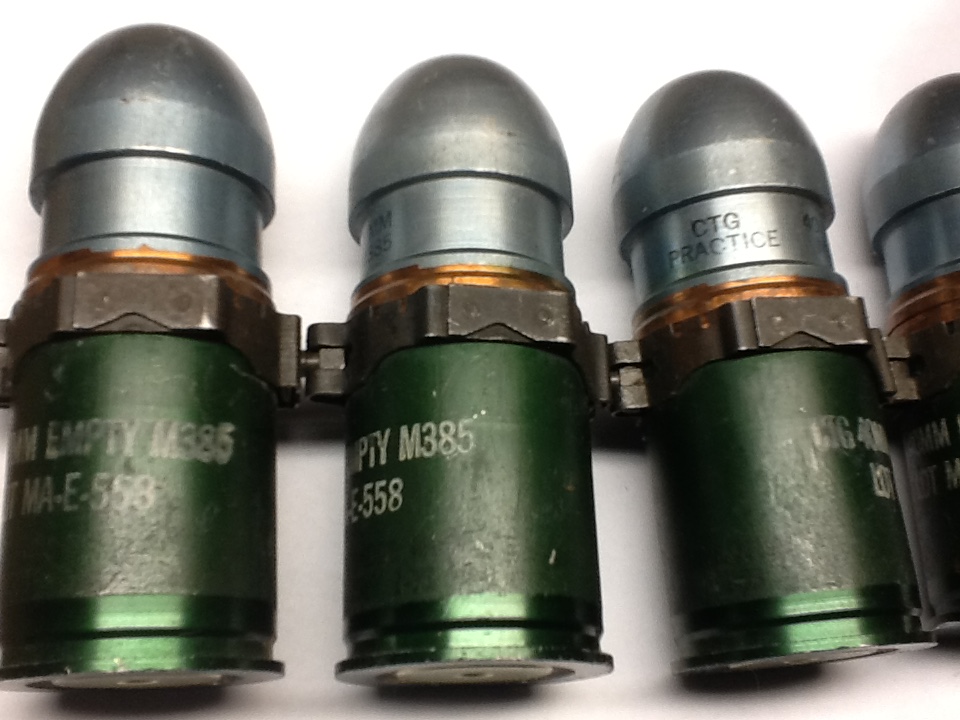 40mm linked M385 practice rounds - FIREARMS - U.S. Militaria Forum