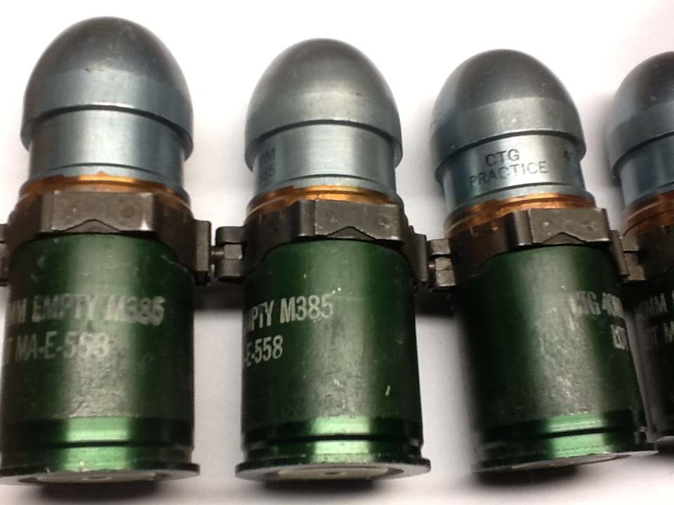40mm linked M385 practice rounds - FIREARMS - U.S. Militaria Forum