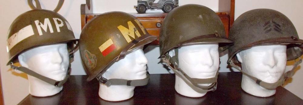 My 4 newest M1 Helmets. - M-1; M-1C & M-2 HELMETS - U.S. Militaria Forum