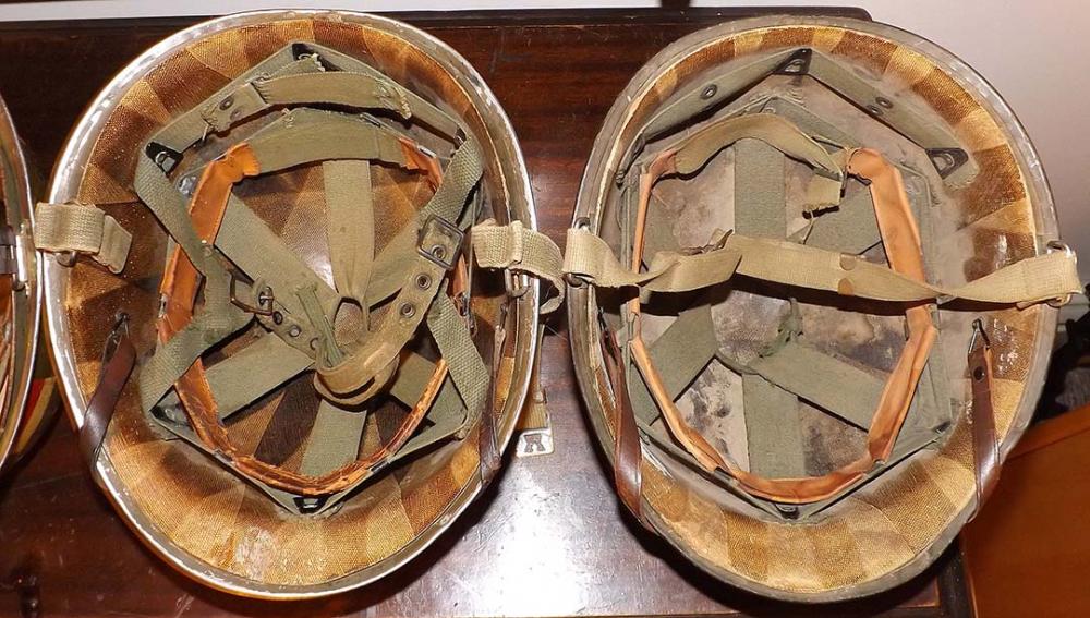 My 4 newest M1 Helmets. - M-1; M-1C & M-2 HELMETS - U.S. Militaria Forum