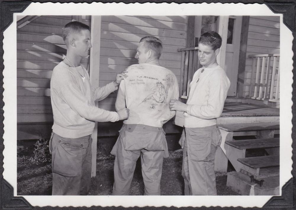 USMC Monkey Pants & Pin-up Art Sweatshirt Photo - EPHEMERA, PHOTOGRAPHS ...