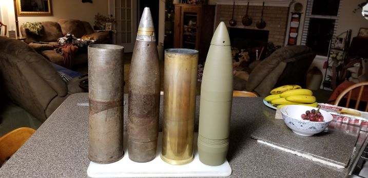 105mm Artillery shell and projectile - ORDNANCE - U.S. Militaria Forum