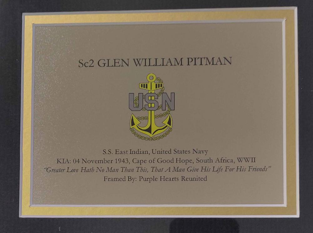 Posthumous Purple Heart from Purple Hearts Reunited - MEDALS ...