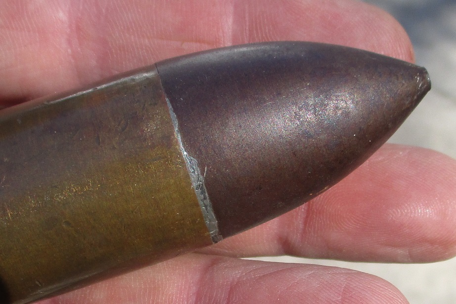 Unknown (to me) small caliber artillery shell - FIREARMS - U.S ...