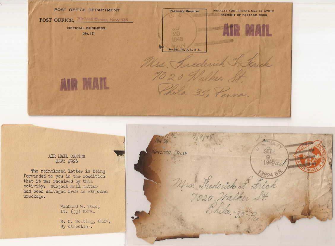 WW2 Letters - EPHEMERA, PHOTOGRAPHS & MILITARY ARTWORK - U.S. Militaria ...
