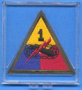 1st Armored Division patch - ARMY AND USAAF - U.S. Militaria Forum