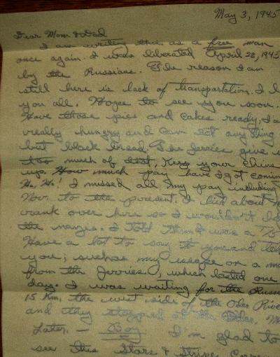 WW2 Letters - EPHEMERA, PHOTOGRAPHS & MILITARY ARTWORK - U.S. Militaria ...