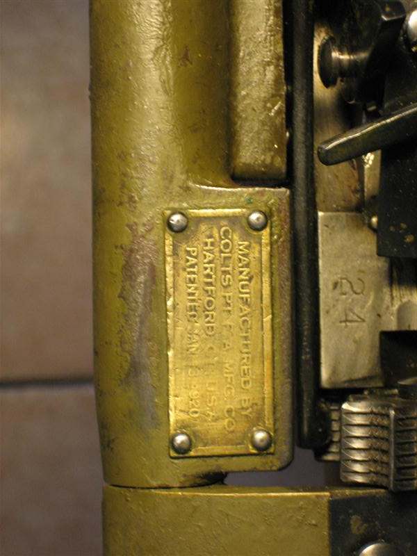 Belt loading device for the Colt Model 1917 machine gun - ALL OTHER ...