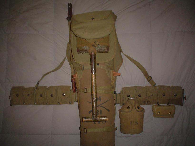 M1910 Infantry Equipment - FIELD & PERSONAL GEAR SECTION - U.S ...
