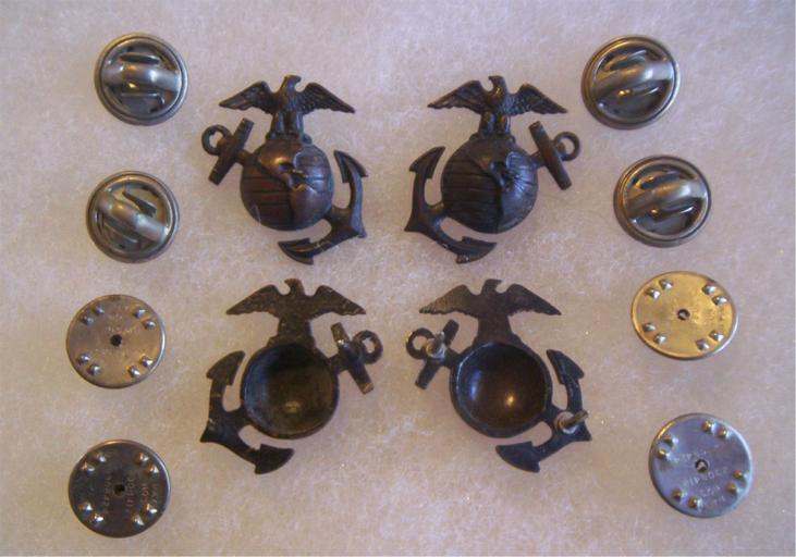 WW2 Service Dress collar emblem discussion - MARINE CORPS EGA ...