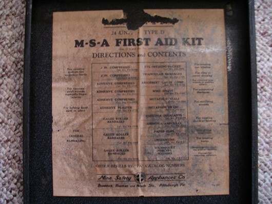 Vehicle Medical Kit - MEDICAL CORPS - U.S. Militaria Forum