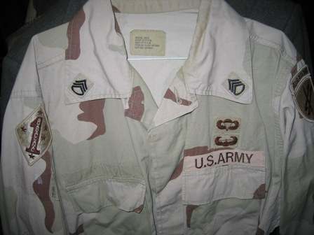 Army DCU w/ 1st MARDIV Combat patch - CAMOUFLAGE UNIFORMS - U.S ...